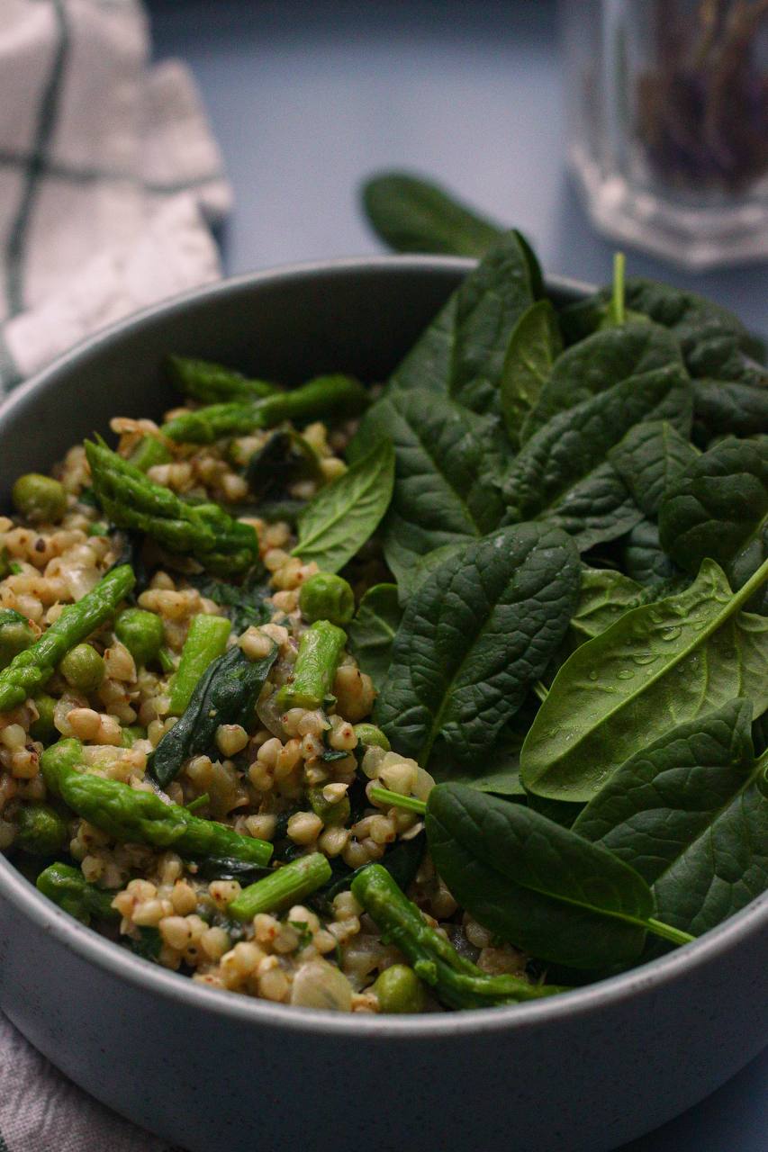 how to cook buckwheat risotto
